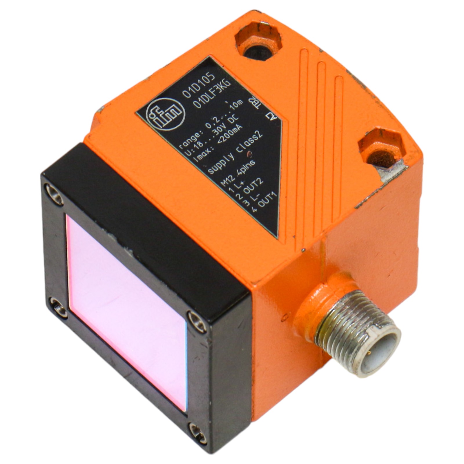 01D10501DLF3KG IFM ELECTRONICS, Laser distance sensor 01D10501DLF3KG Laser ..... | eBay