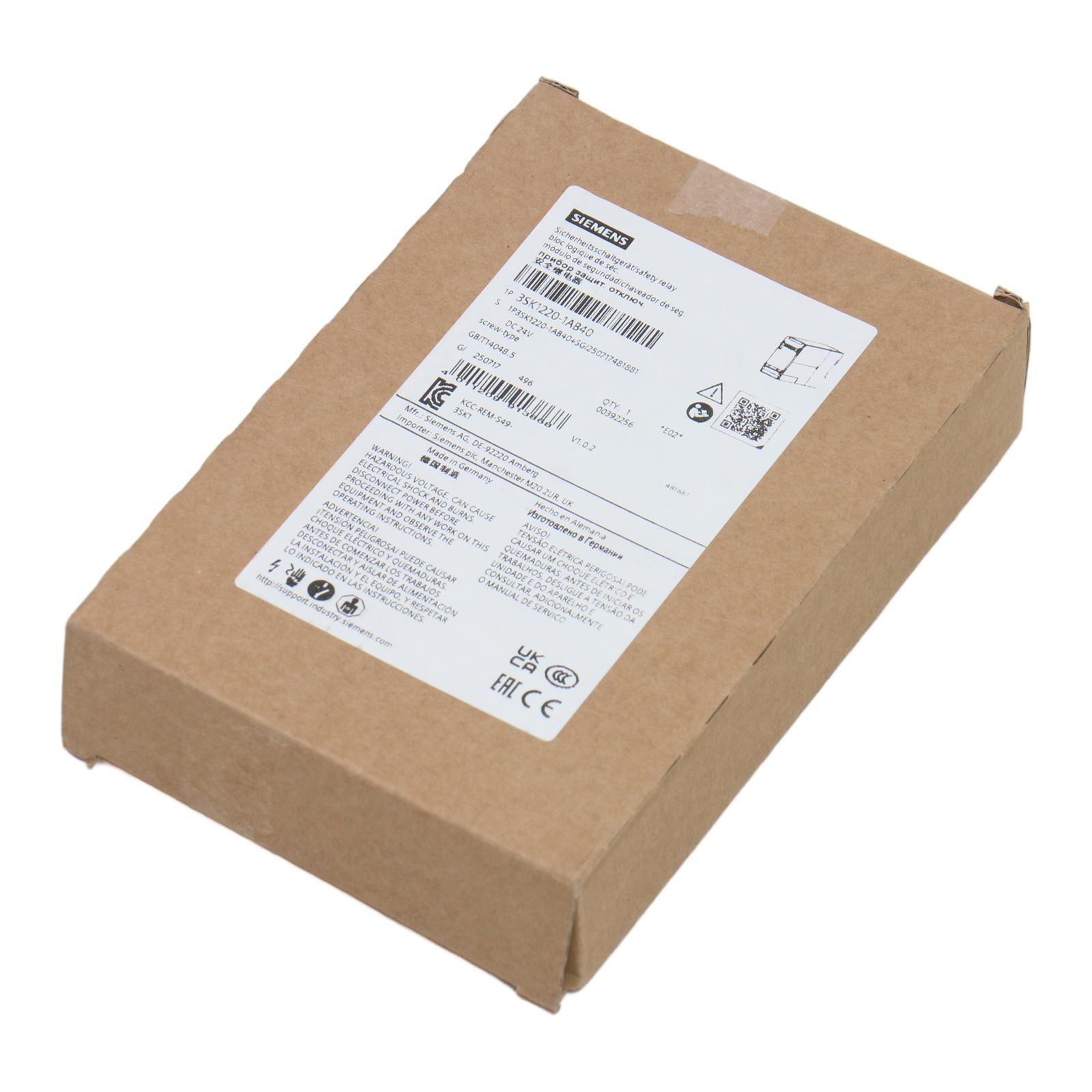 3SK1220-1AB40 SIEMENS, 3SK1220-1AB40 Siemens Advanced Safety Relay for ...